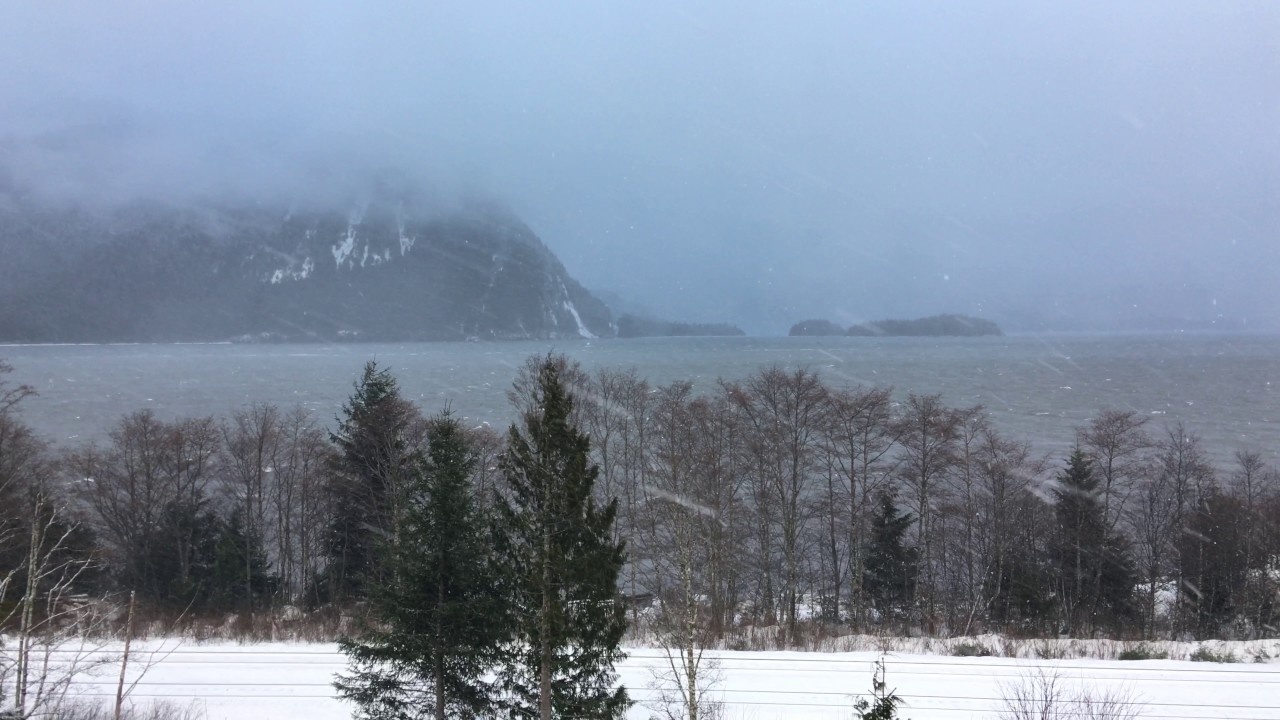 Prince Rupert Snow storm - YouTube