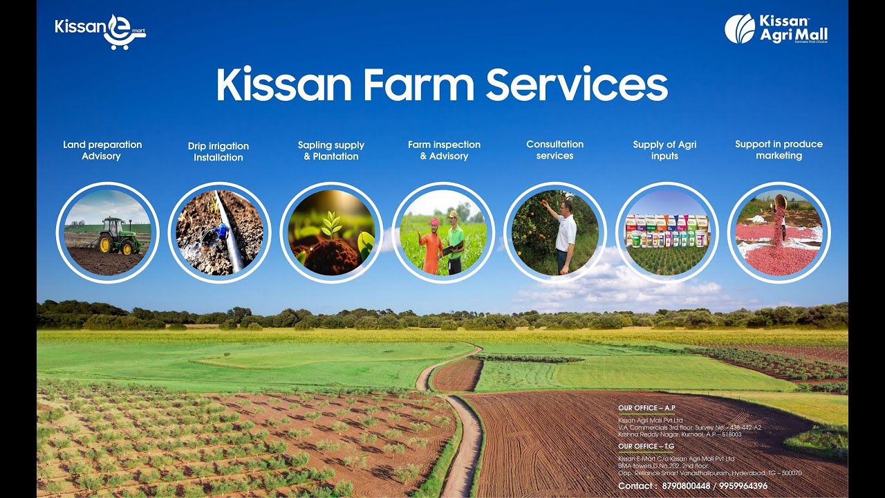 Kissan Farm Services #kissanagrimall - YouTube