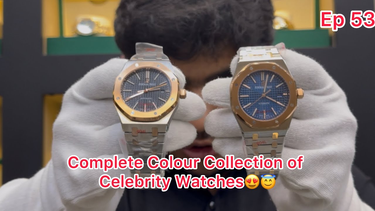Complete Colour Scheme of Celebrity Watches | Ep 53 | Prime Time Watch ...