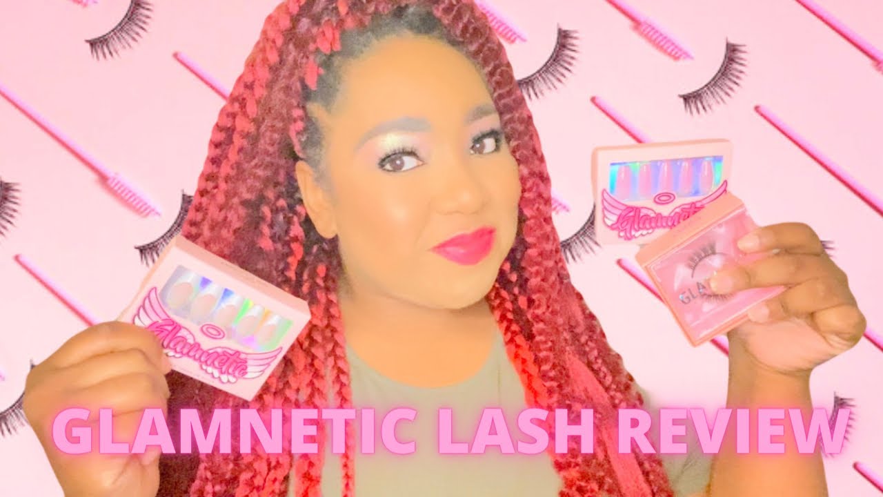 TRYING OUT GLAMNETIC MAGNETIC LASHES | HOW TO APPLY MAGNETIC LASHES ...