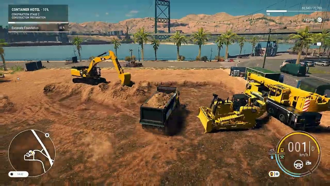 Timelapse Construction Simulator 2022 🚧 Work With Cats ;) 🚧 American ...
