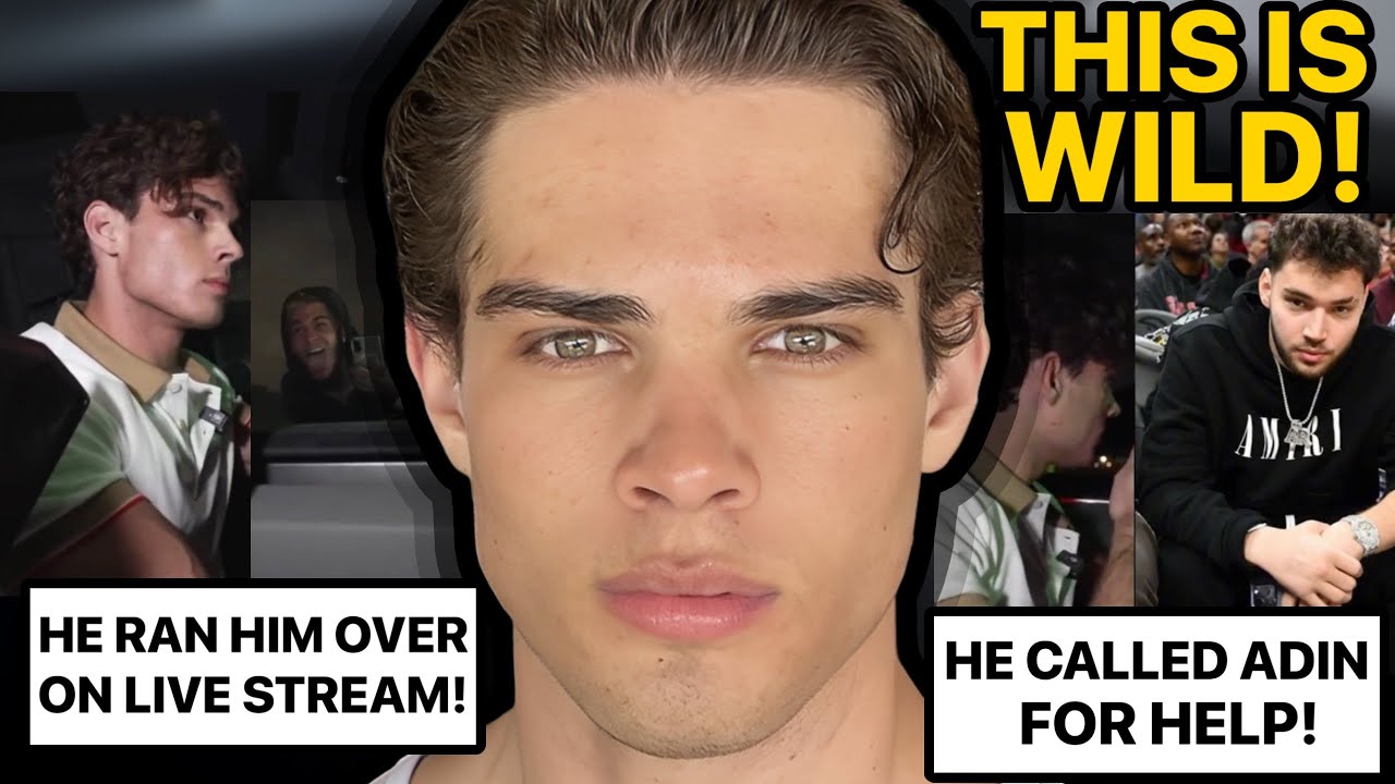 Famous Streamer Runs Over a Guy On Live Stream - YouTube