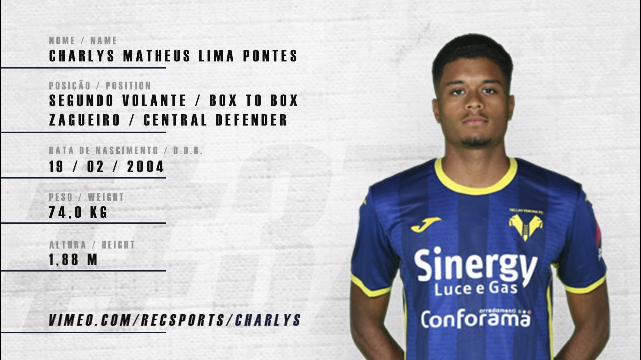 Charlys Matheus - Volante e Meia | Midfielder - YouTube