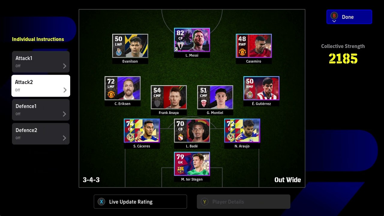 How To Set Players Individual Instructions In EFootball 2024 How To Set Players Individual Instructions In EFootball 2024