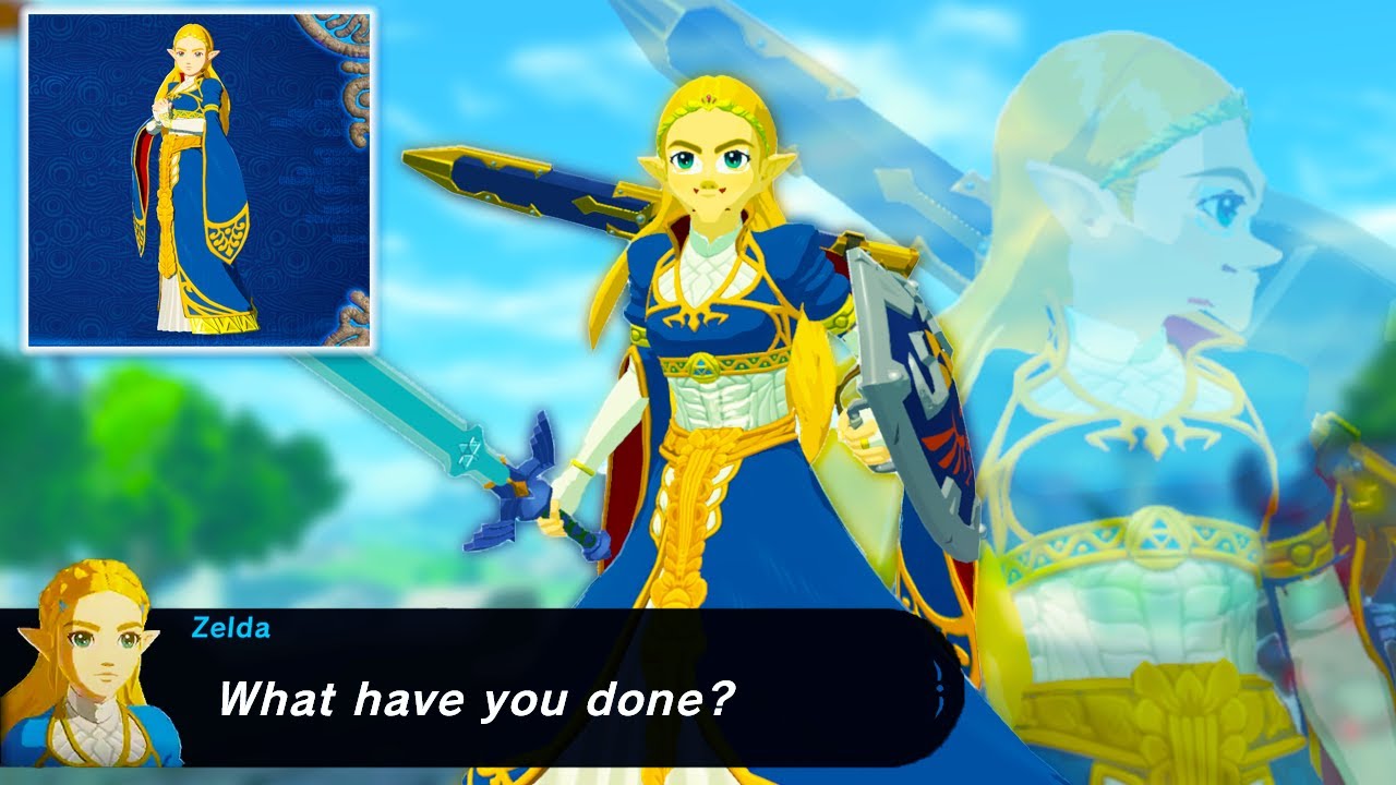 Zelda | Weapon Swap Glitch Abominations | Hyrule Warriors Age of ...