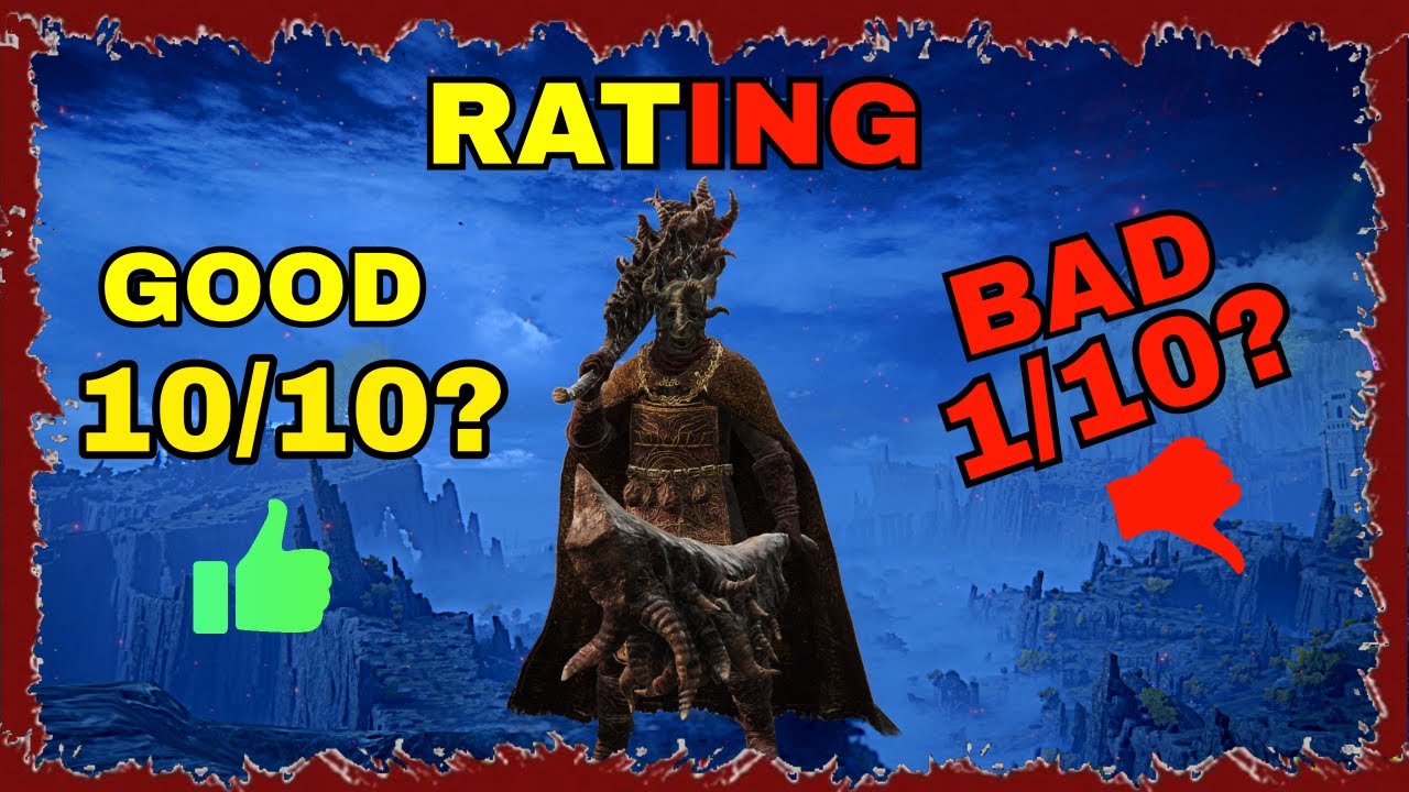 RATING The Omen Killer Build In Elden Ring By ChaceTheBro - YouTube