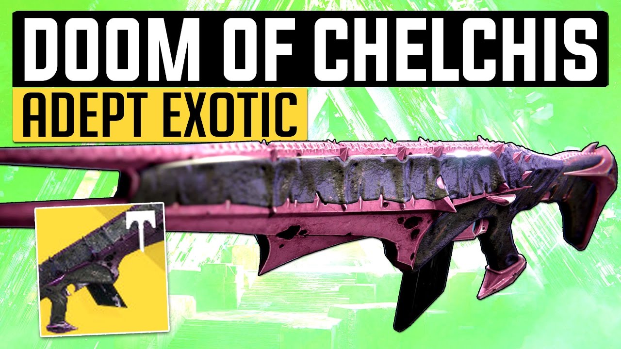 Destiny | DOOM OF CHELCHIS! - The Adept Full Auto Raid Scout Rifle in ...