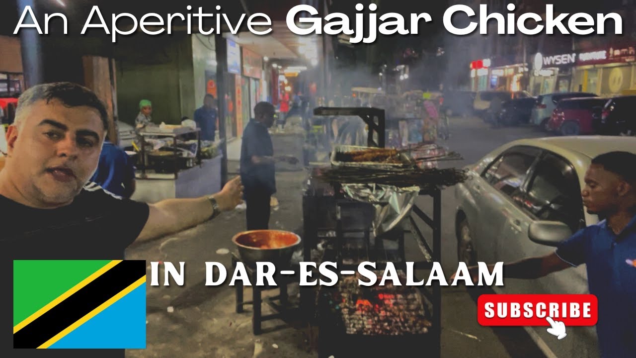 The Best Gajjar Chicken – Street Food in Dar-Es-Salaam, Tanzania - YouTube