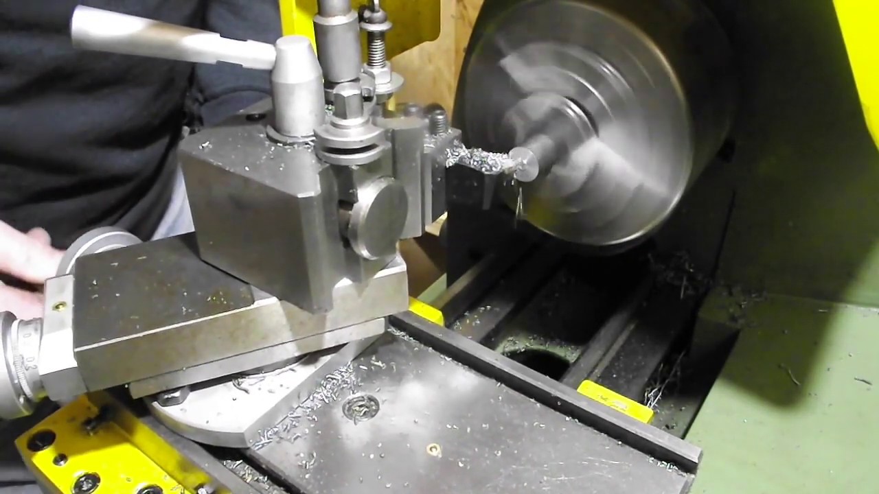 making a top wishbone suspention spindle - YouTube