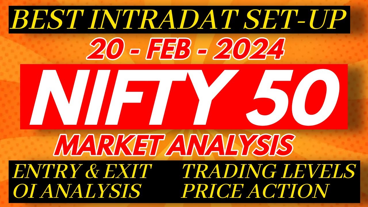 NIFTY 50 | 20 FEB 2024 MARKET ANALYSIS | TRADING SETUP | TOMORROW NIFTY ...