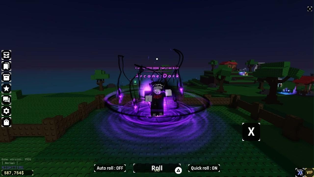 I PULLED ARCANE DARK OVERNIGHT!!! (Sols RNG) - YouTube