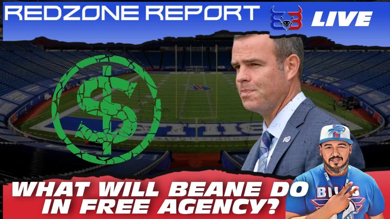 What will Brandon Beane do in Free Agency? | The Redzone Report Live - YouTube