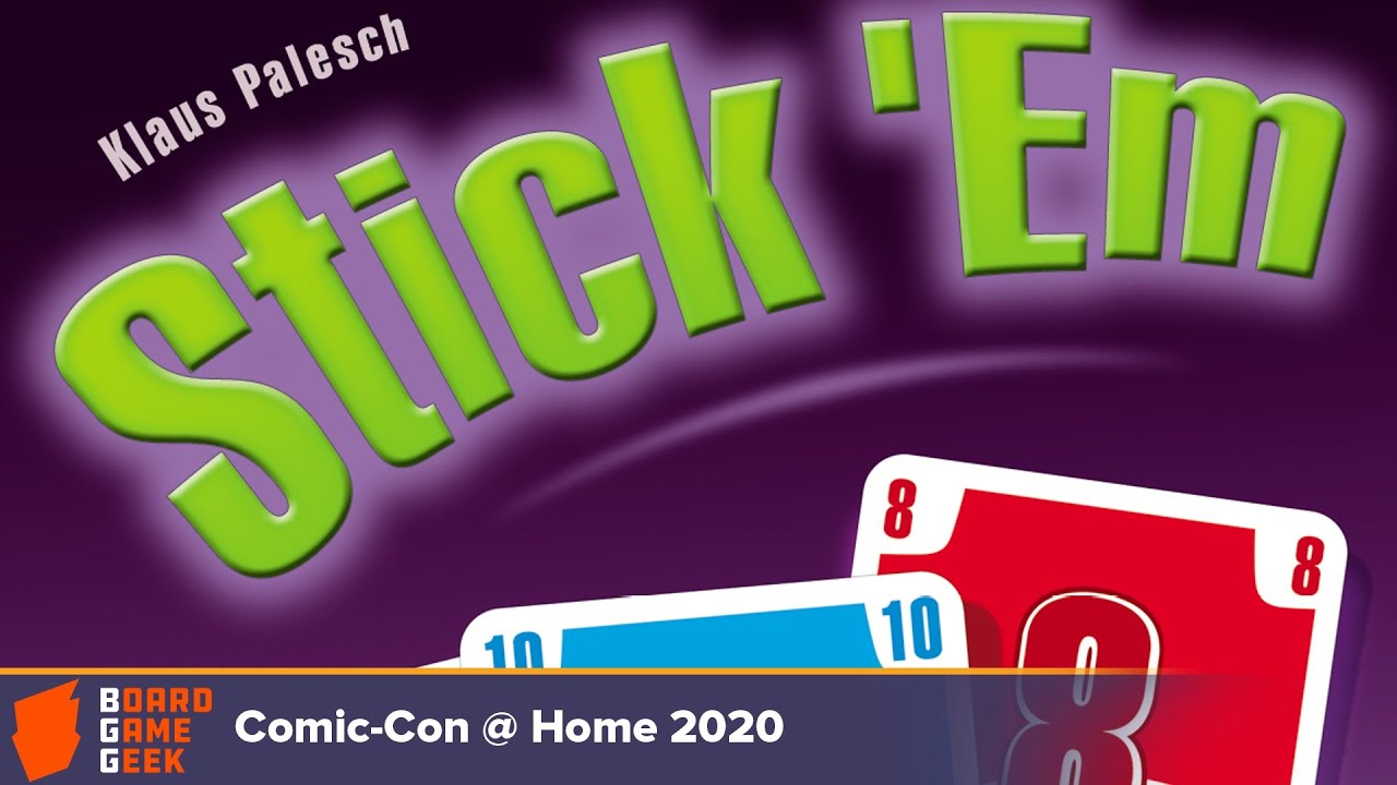 Stick 'Em — game preview at Comic Con@Home 2020 - YouTube
