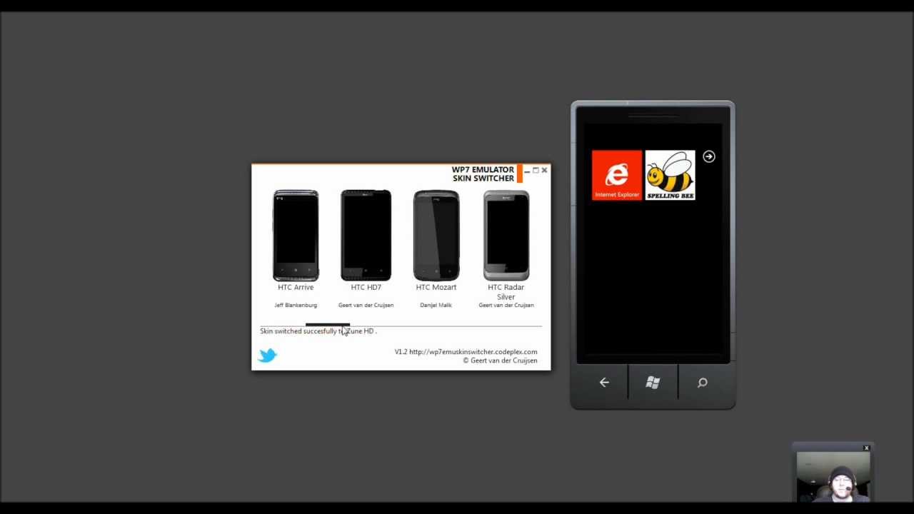 Skin Windows Phone 7 Emulator with NEW Skins - YouTube