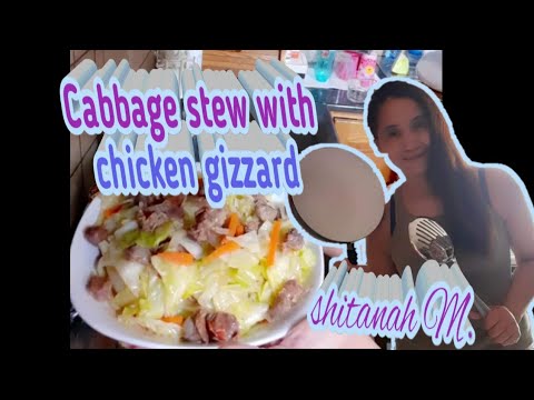 Cabbage stew with chicken gizzard OFW style (tagalog) - YouTube