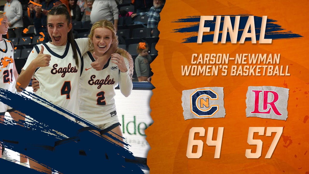 Carson-Newman Women's Basketball 2023-24: C-N 64, Lenoir-Rhyne 57 ...