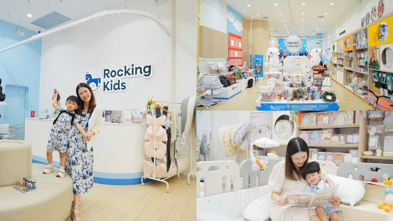 พาช้อปของเข้าบ้านกันที่ Rocking Kids Thailand 💙 - YouTube