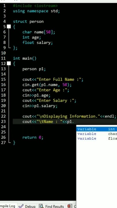 Structures In C Programming Shorts Shortvideo Short Viral Cpp Youtube