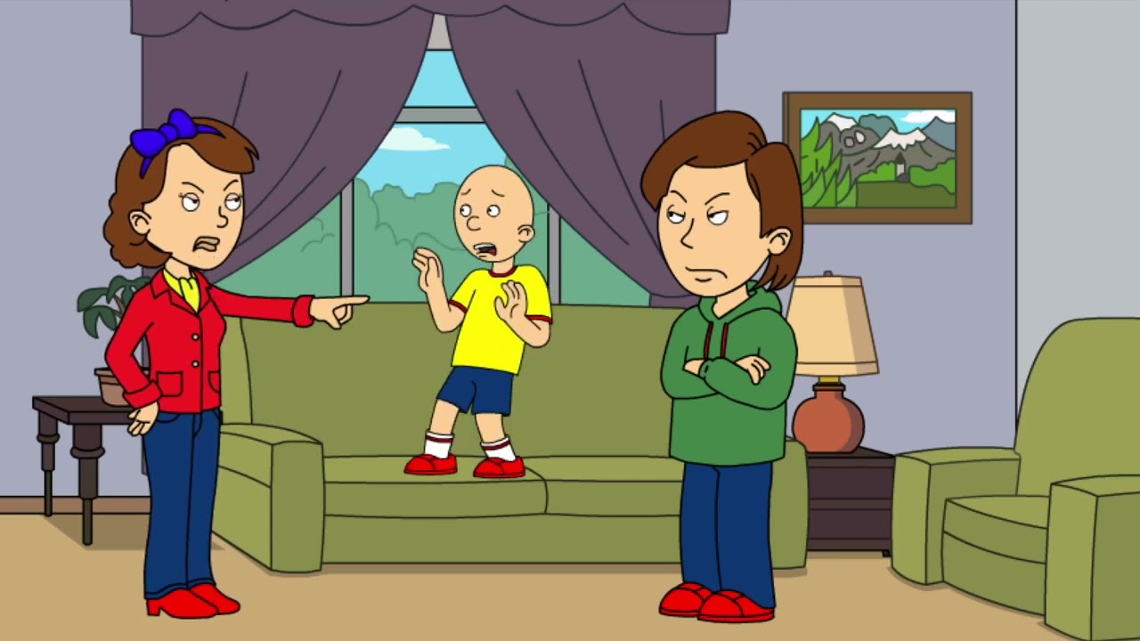Caillou And Boris Switch Bodies Youtube