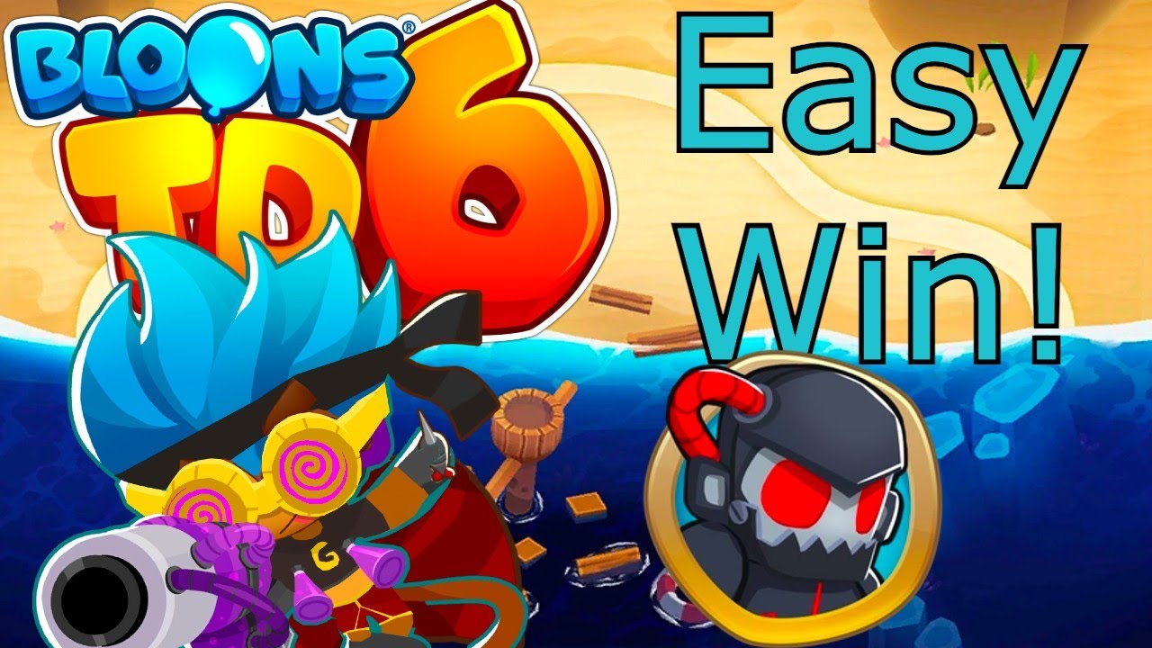 How to beat Off The Coast on Hard! (No Monkey Knowledge) Bloons TD 6 ...
