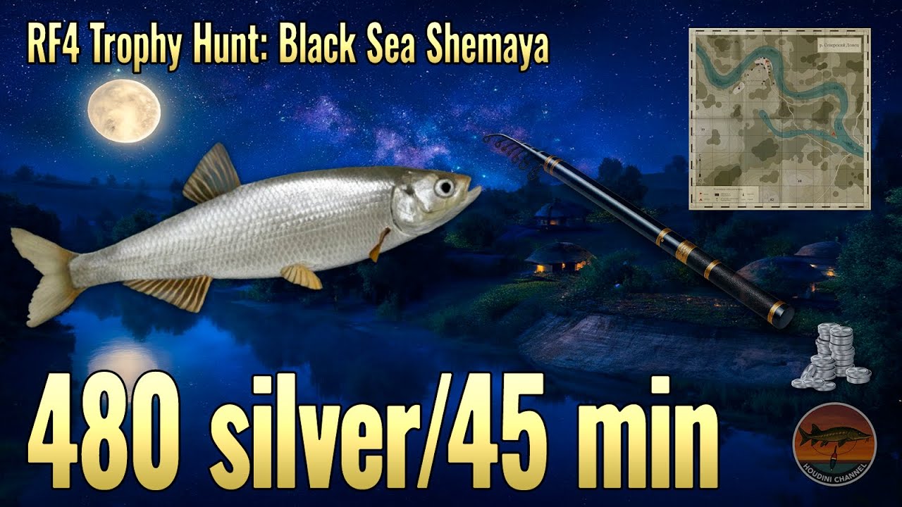 480 SILVER in 45 MINS! 💸 Black Sea Shemaya Guide | Seversky Donets ...