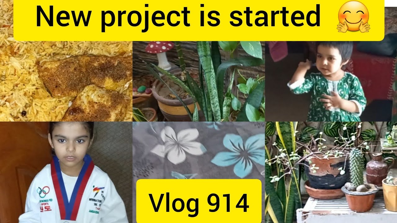 Rilli completed 😀😇/new project is started 🤗 🌈/my daily routine ️🪡🧵🫕🥣🪴🌱💗 ...