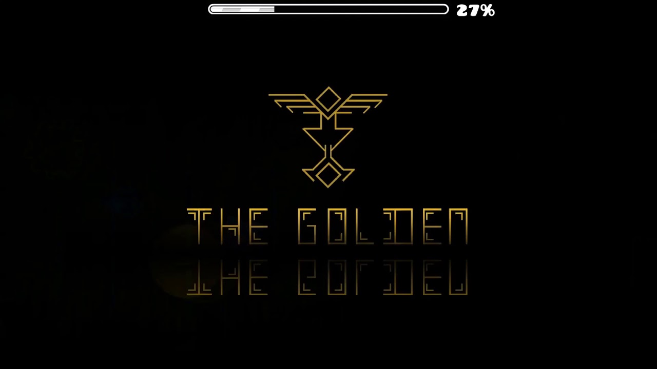 Geometry Dash - 'The Golden' Slow, Fast and desreveR - YouTube