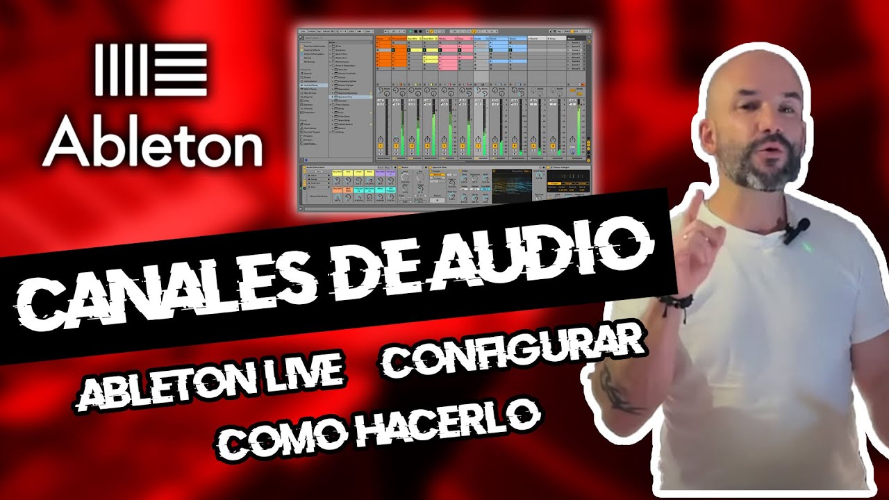 👉🏼APRENDE cómo configurar tus CANALES DE AUDIO en *ABLETON LIVE* 🎧 ...