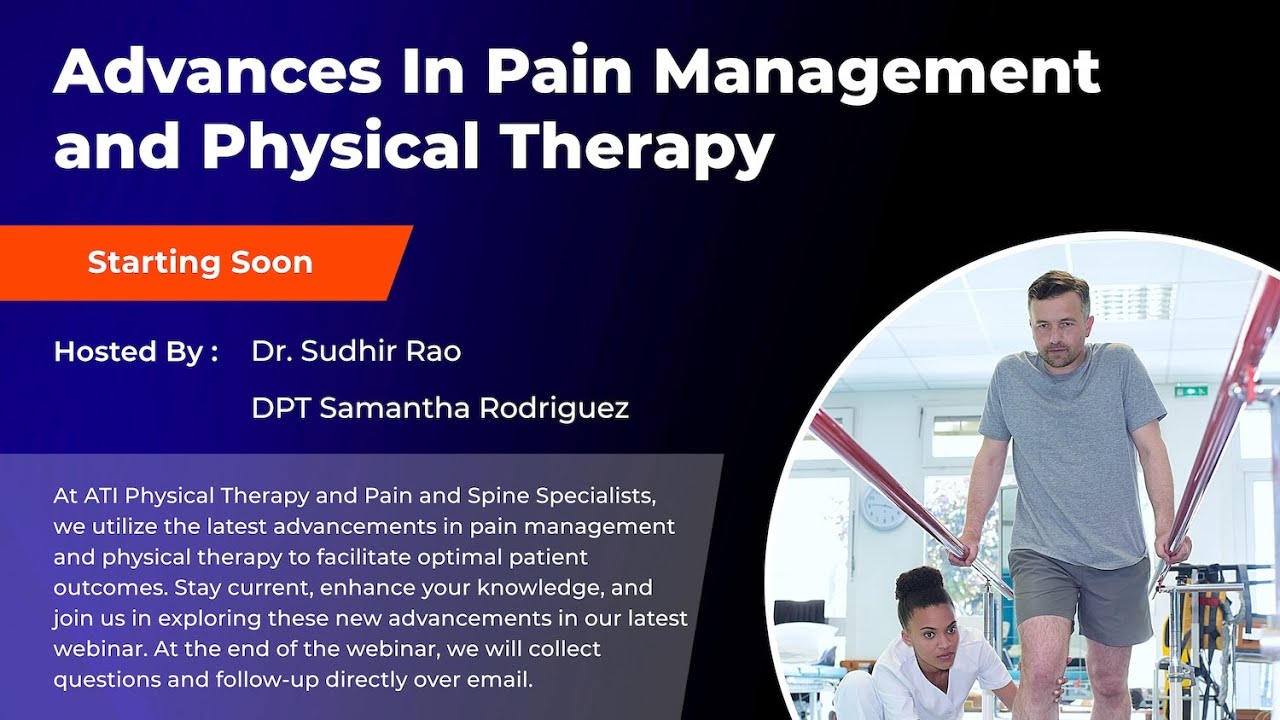 Advances in Pain Management and Physical Therapy | PASS Webinar - YouTube