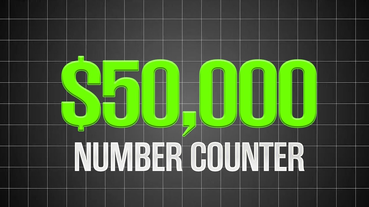 EASY Animated Counting Numbers in After Effects | Step-by-Step Tutorial ...