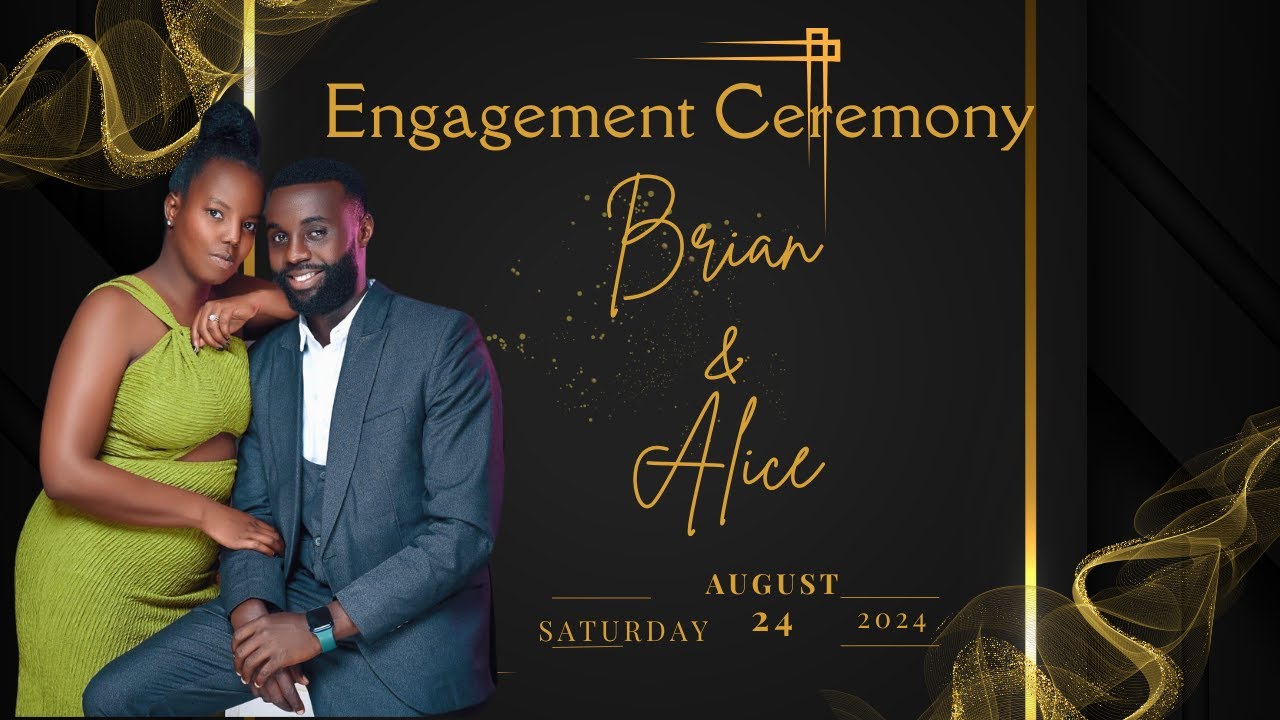Alice and Brian's Engagement Ceremony - YouTube