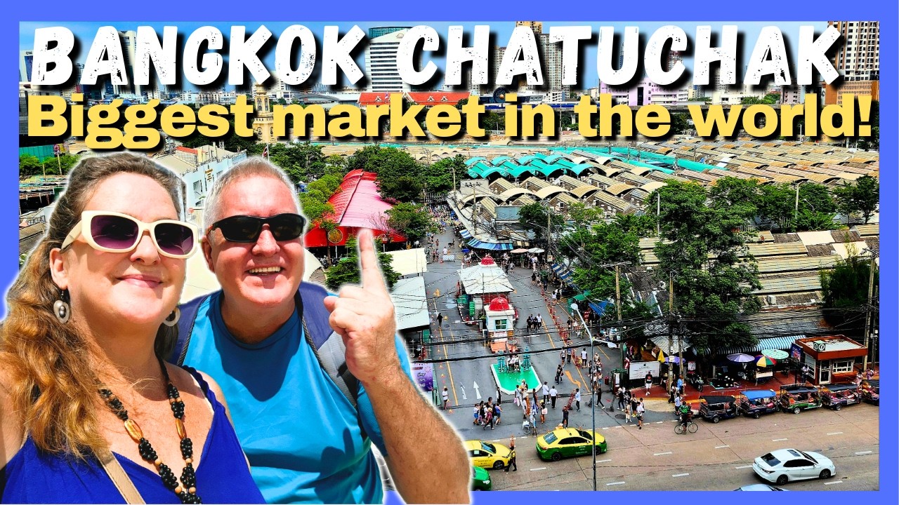 Want Authentic BANGKOK Experience? Explore Chatuchak Market Now - YouTube