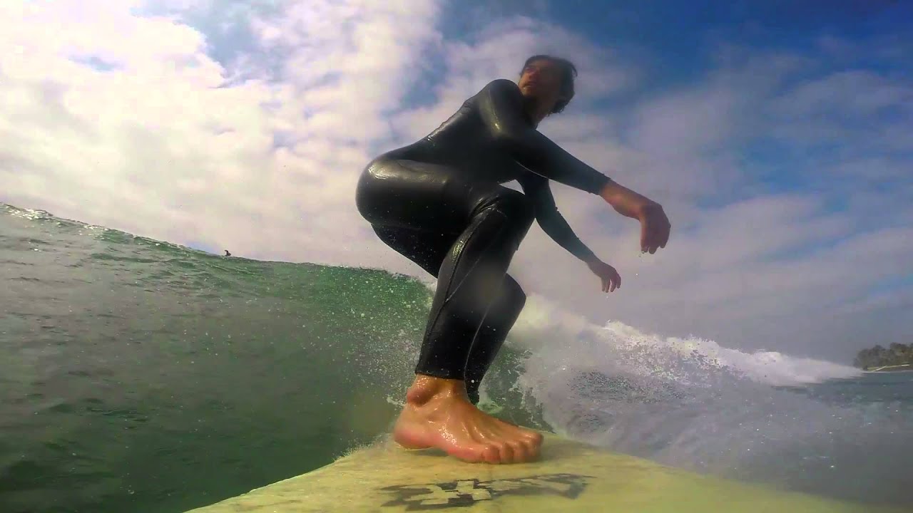 Surfing at C Street - YouTube