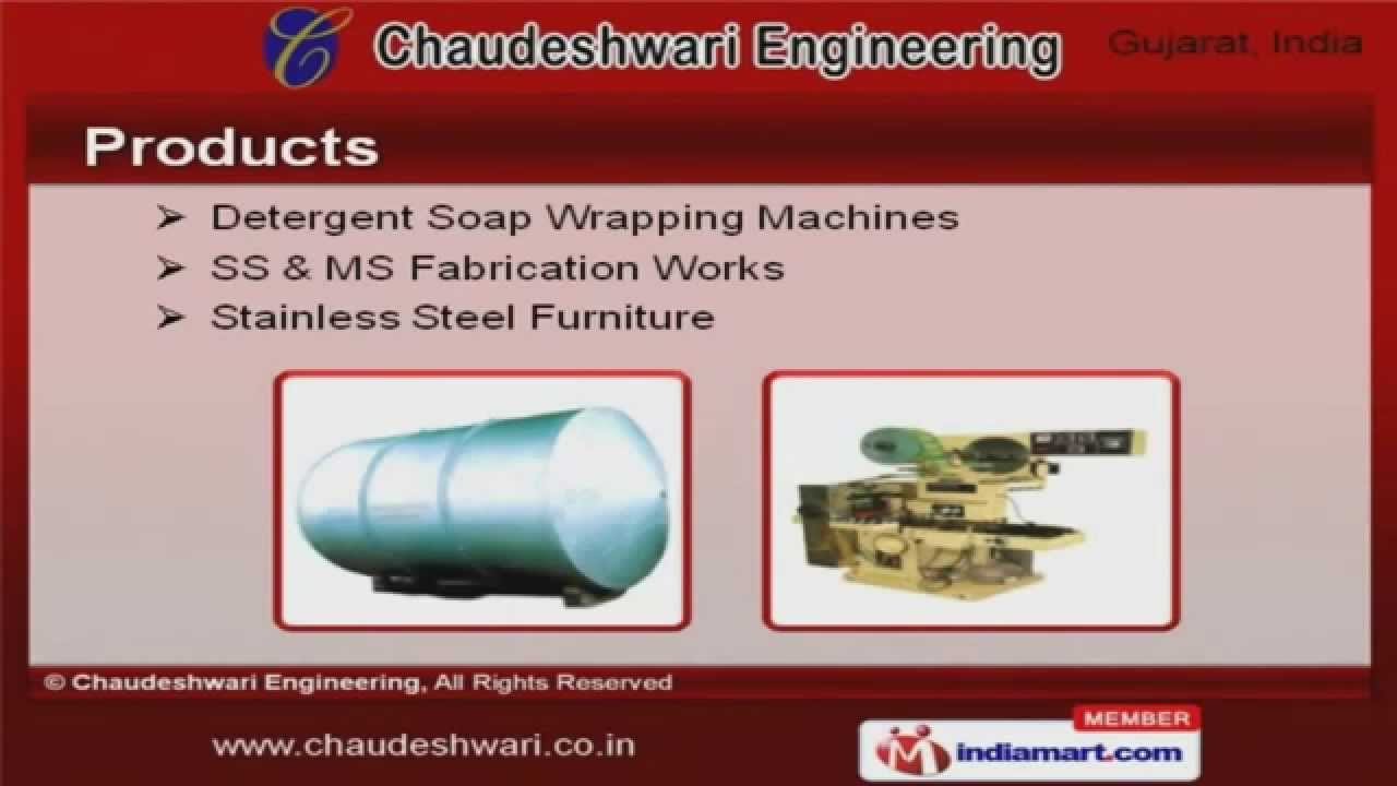 Industrial Equipment by Chaudeshwari Engineering, Vapi - YouTube