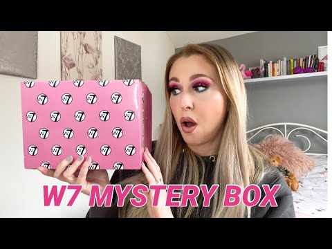 W7 MYSTERY BOX | Unboxing #mysterybox - YouTube