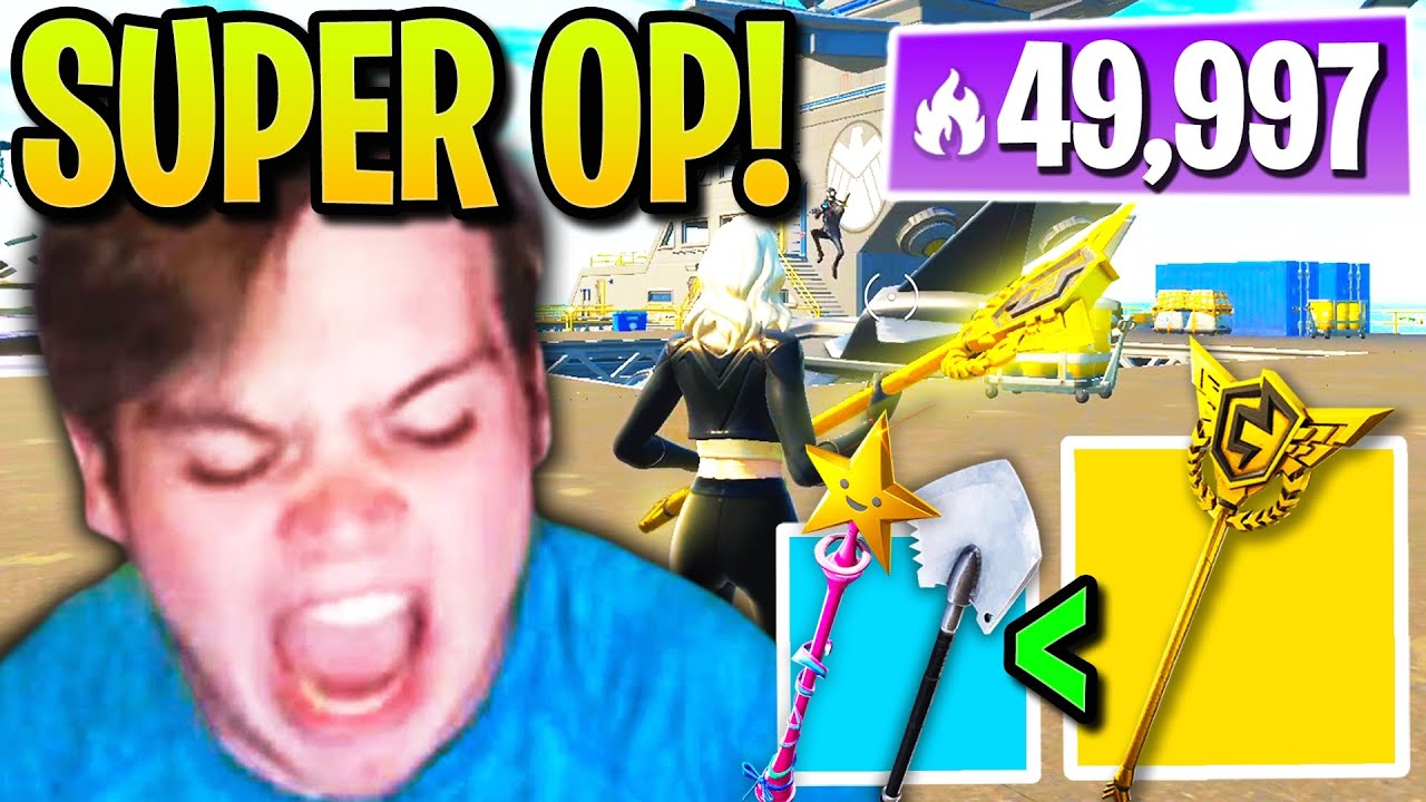 Mongraal Shows *PROOF* RAREST Pickaxe is OVERPOWERED while GRINDING for ...