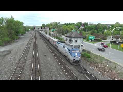 NS Pittsburgh Line (5/7/2023) Amtrak Pennsylvanian, BNSF, UP, DPU, P42DC, AC44C6M, D9-44CW ...