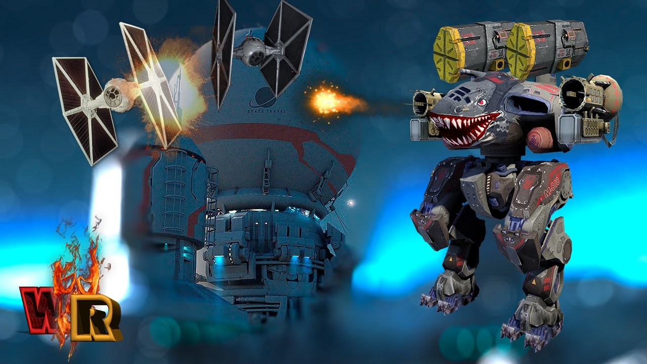 War Robots Moon base Griffin attack weapons aphid-orkan-taran - YouTube