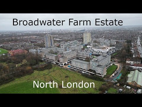 Broadwater Farm North London Walkabout and Drone - YouTube