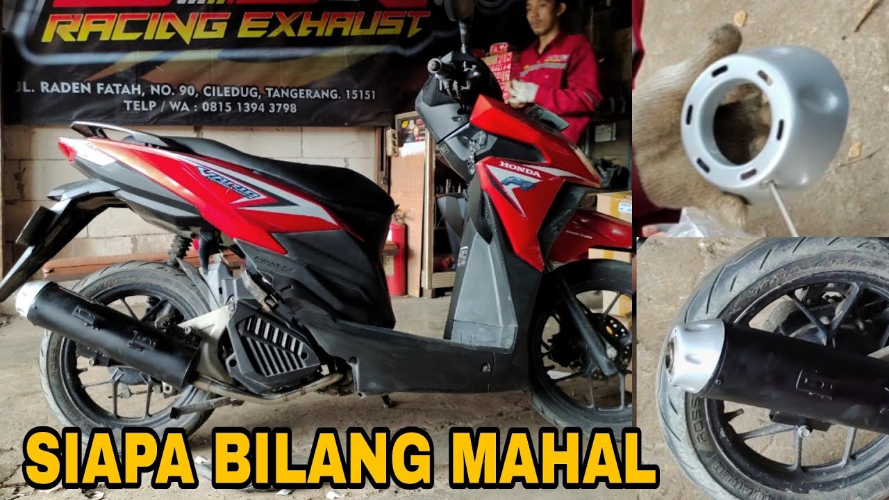 SIAPA BILANG MAHAL.!! BIKIN KNALPOT STANDAR RACING HONDA VARIO PASANG ...