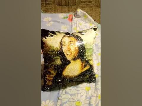 Подушка Николас Кейдж - Джоконда - YouTube