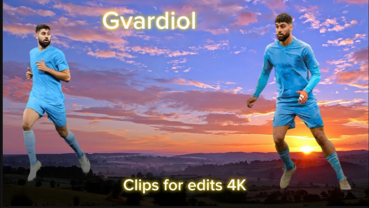 Gvardiol clips for edit 4K must give credits - YouTube