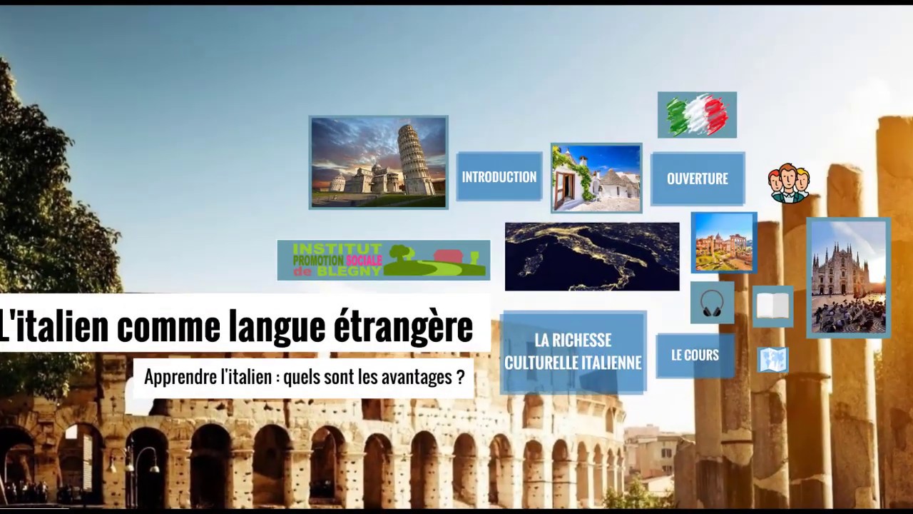 Présentation du cours d'Italien UF1 - YouTube