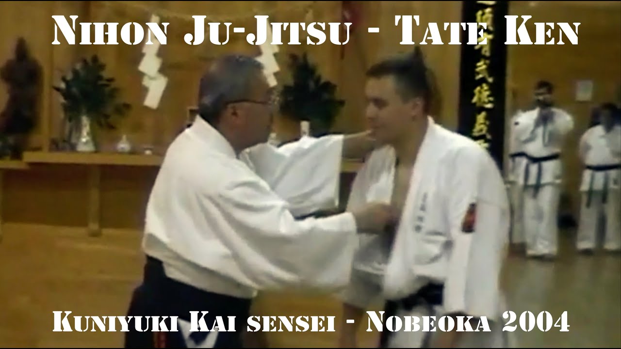 Nihon Ju-Jitsu: Tate ken explained by Kuniyuki Kai sensei - Nobeoka ...