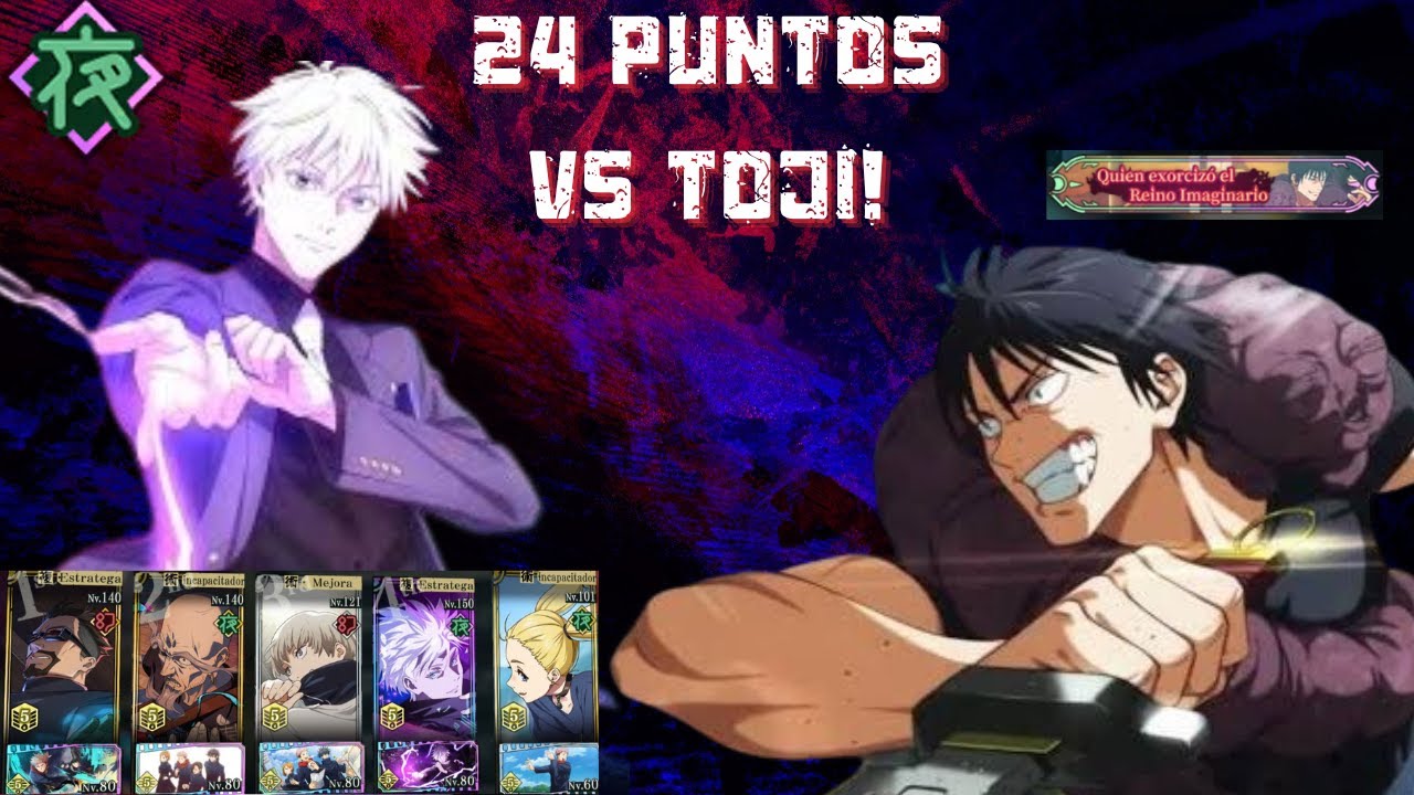 ¡TOJI EVENTO COMPLETADO! 💀 24 Puntos con Equipo F2P + TÍTULO SECRETO ...