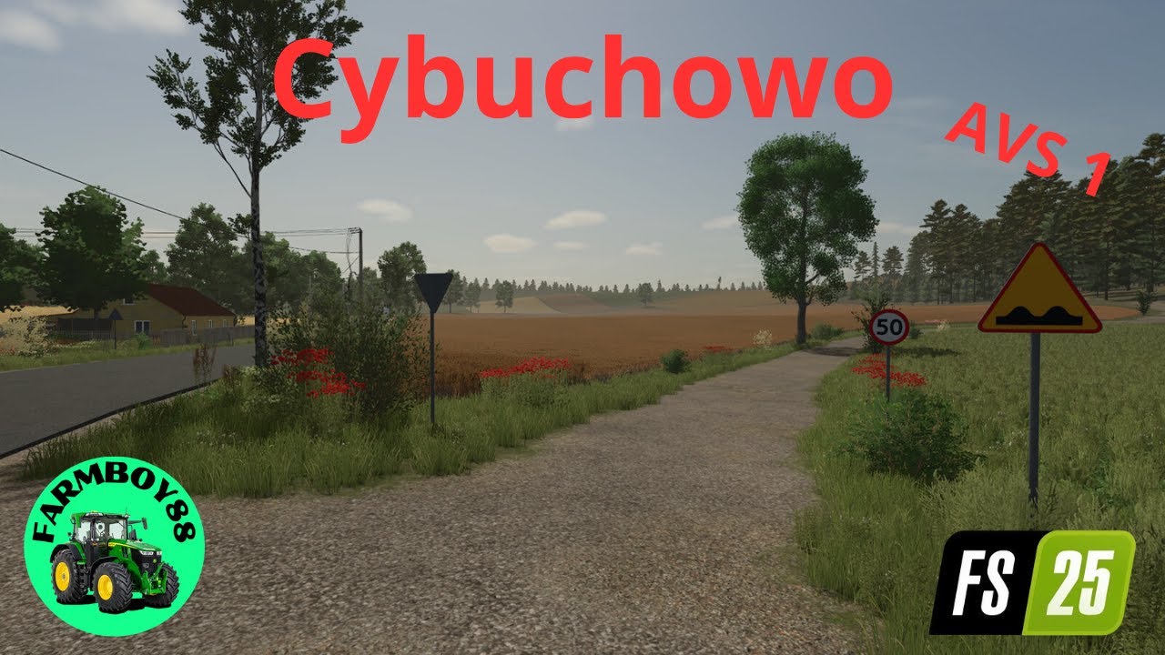 Andra delen - Cybuchowo -AVS 2- Farming simulator 25 - YouTube