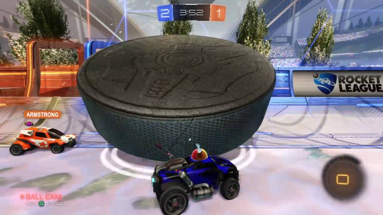 Rocket League get the puck out of here - YouTube