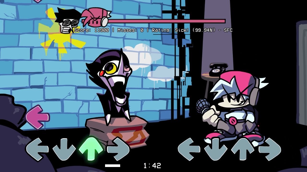 FNF - Weekly [BAD GUYS BOSS RUSH] - Pirate Indie Games (by maddiesmiles ...