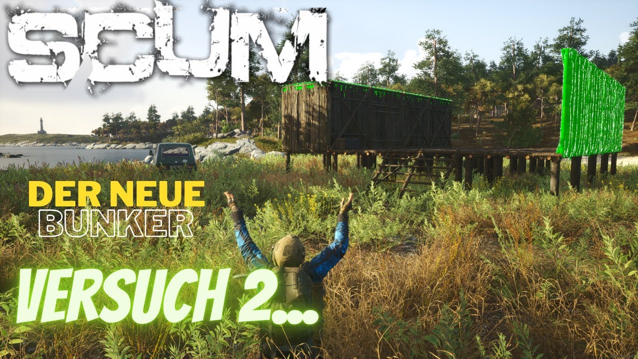 SCUM v0.9 ★ Das neue UPDATE LIVE ★ Klappt es heute mit dem neuen BUNKER ...