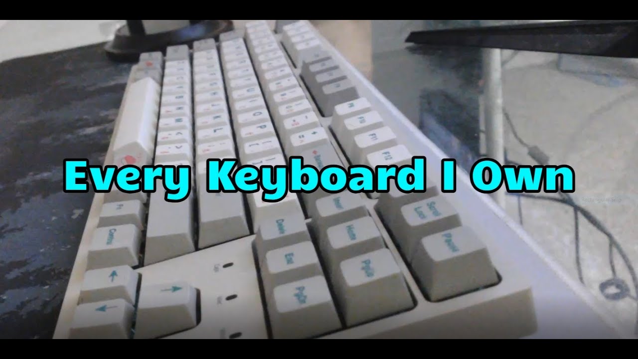 Every Keyboard I own - YouTube